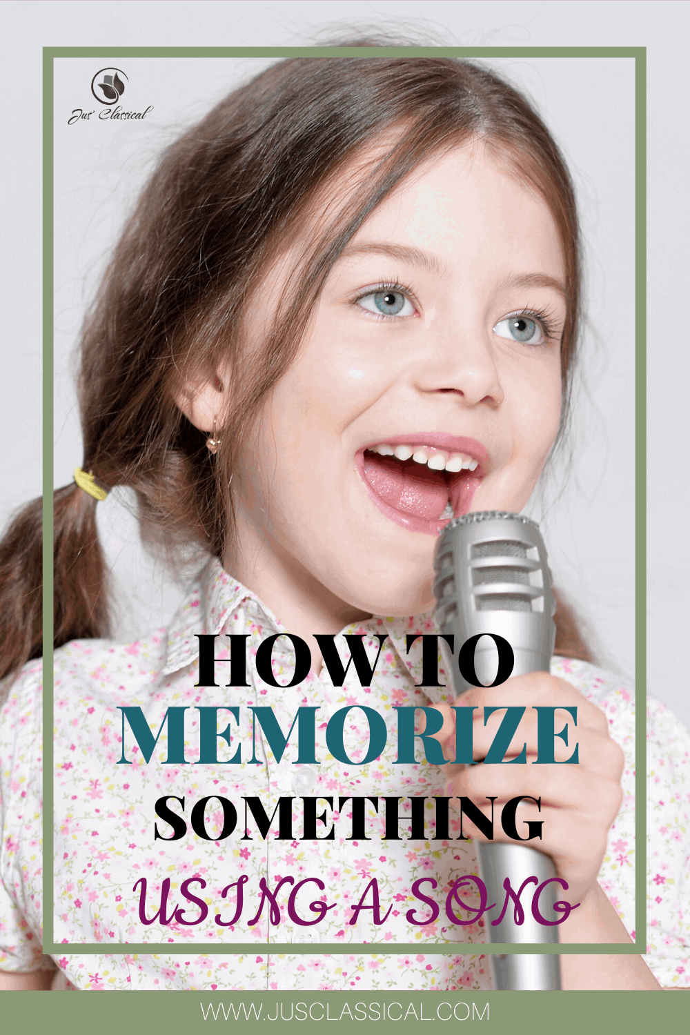 How to Memorize Something | How to Memorize a Song | Jus' Classical
