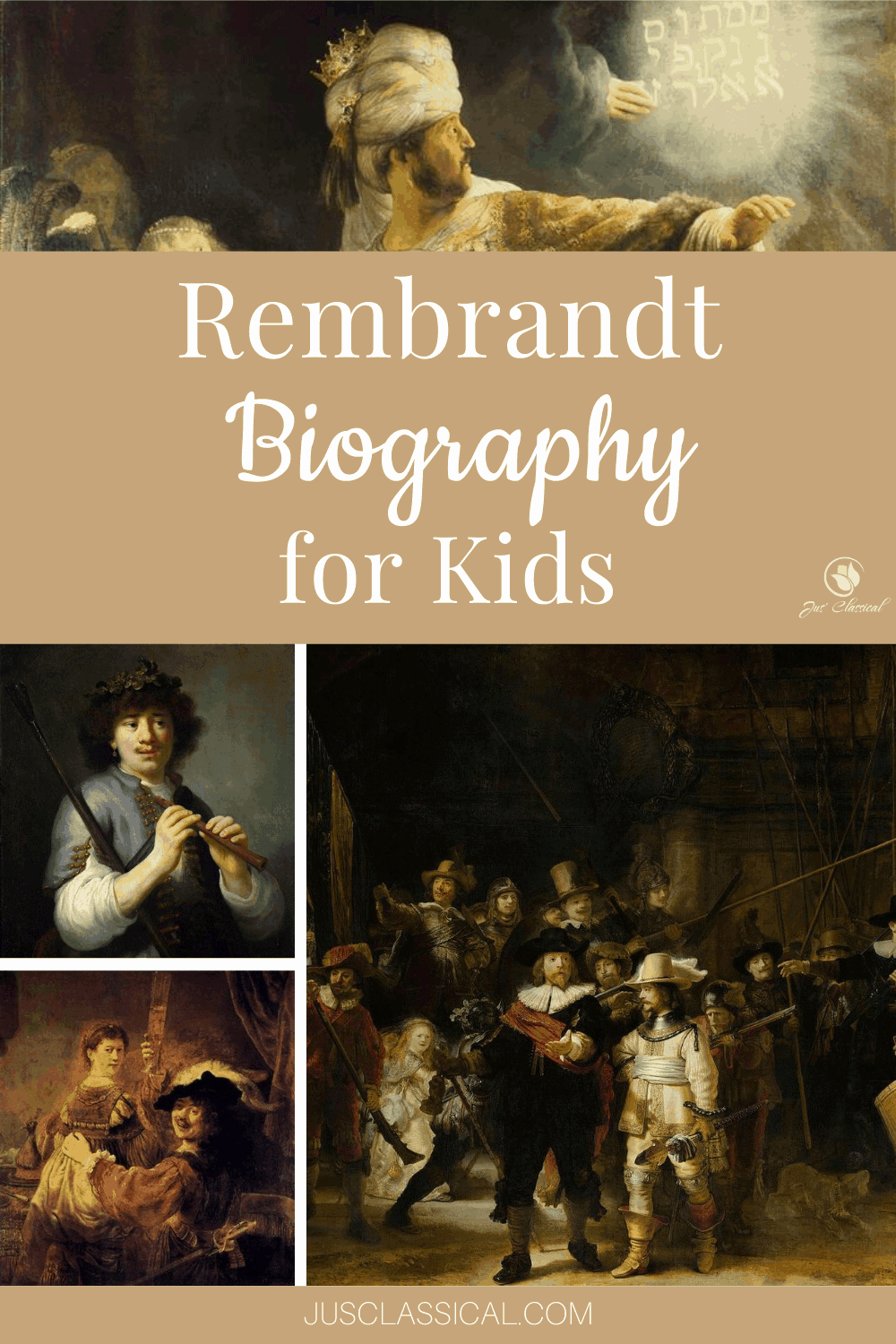 Rembrandt Biography for Kids | Jus' Classical