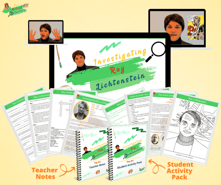 Roy Lichtenstein Biography for Kids | Jus' Classical